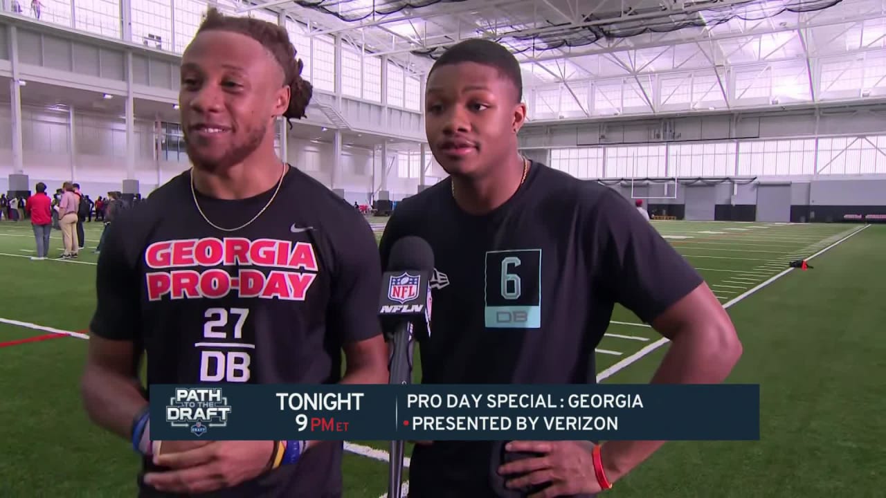 University of Georgia cornerbacks Eric Stokes, Tyson Campbell evaluate ...