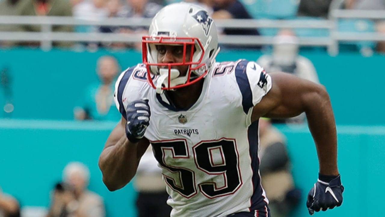 Albert McClellan flies in to block Dolphins' punt