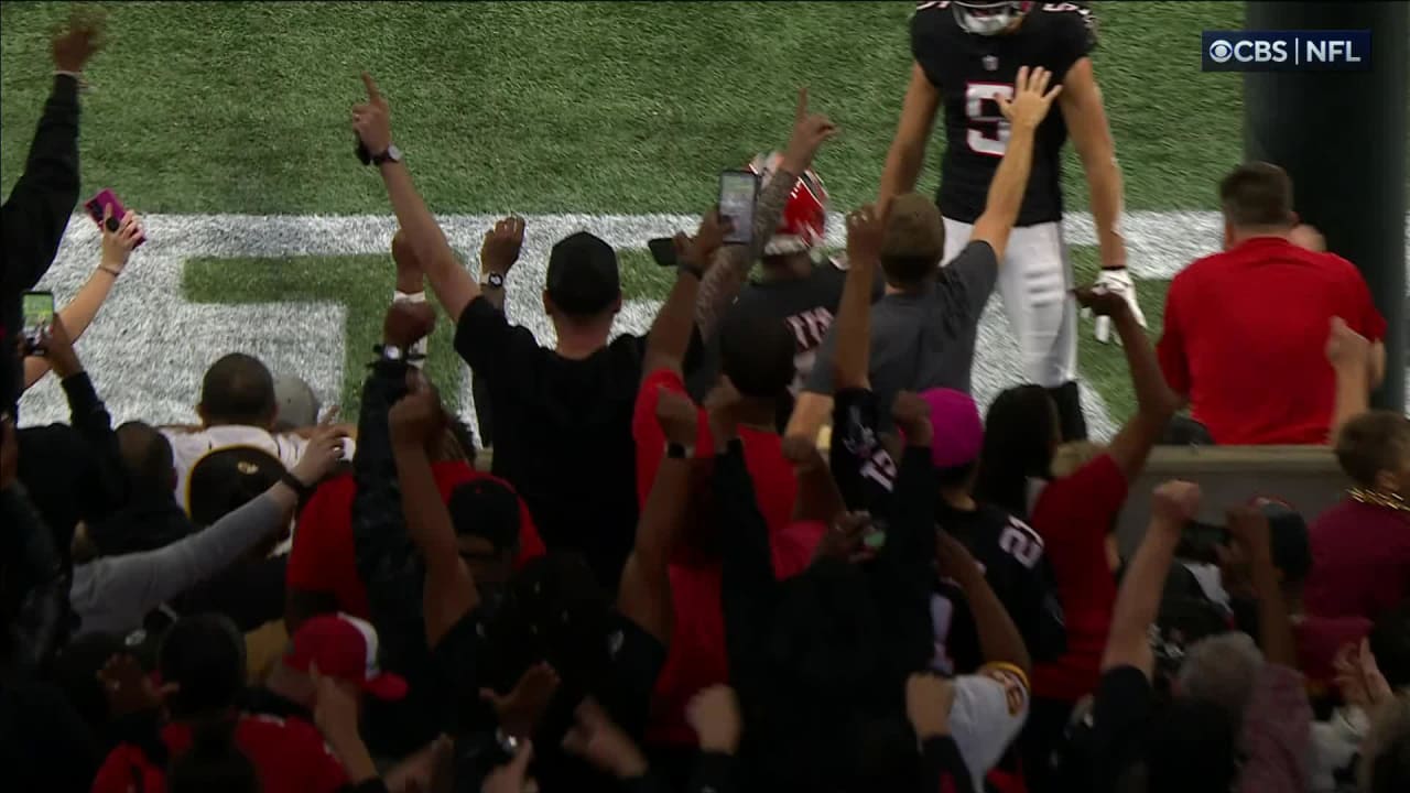 Atlanta Falcons tight end Kyle Pitts puts Falcons on scoreboard via 9 ...