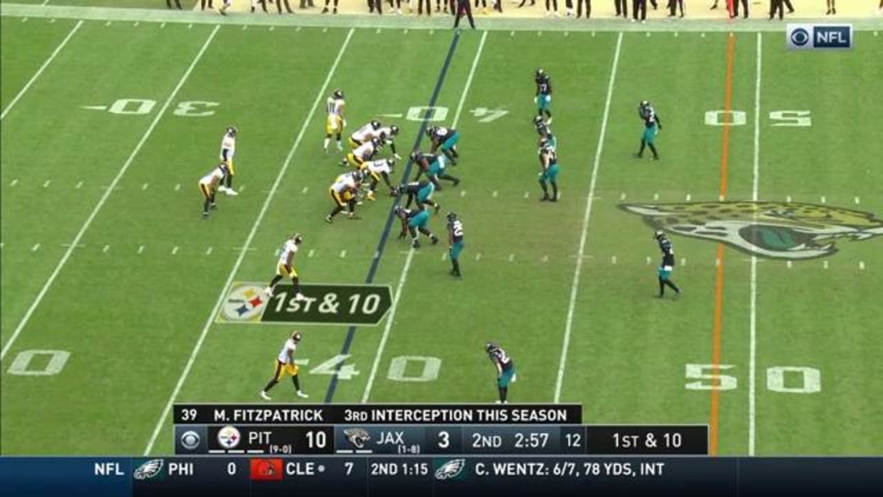 Pittsburgh Steelers running back James Conner COMPLETELY reverses field ...