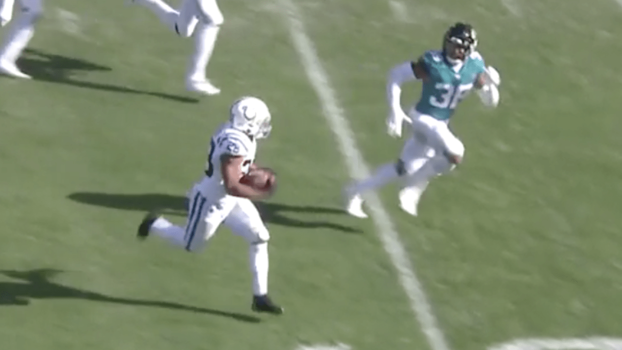 Indianapolis Colts running back Jonathan Taylor shocks Gumbel on tackle ...