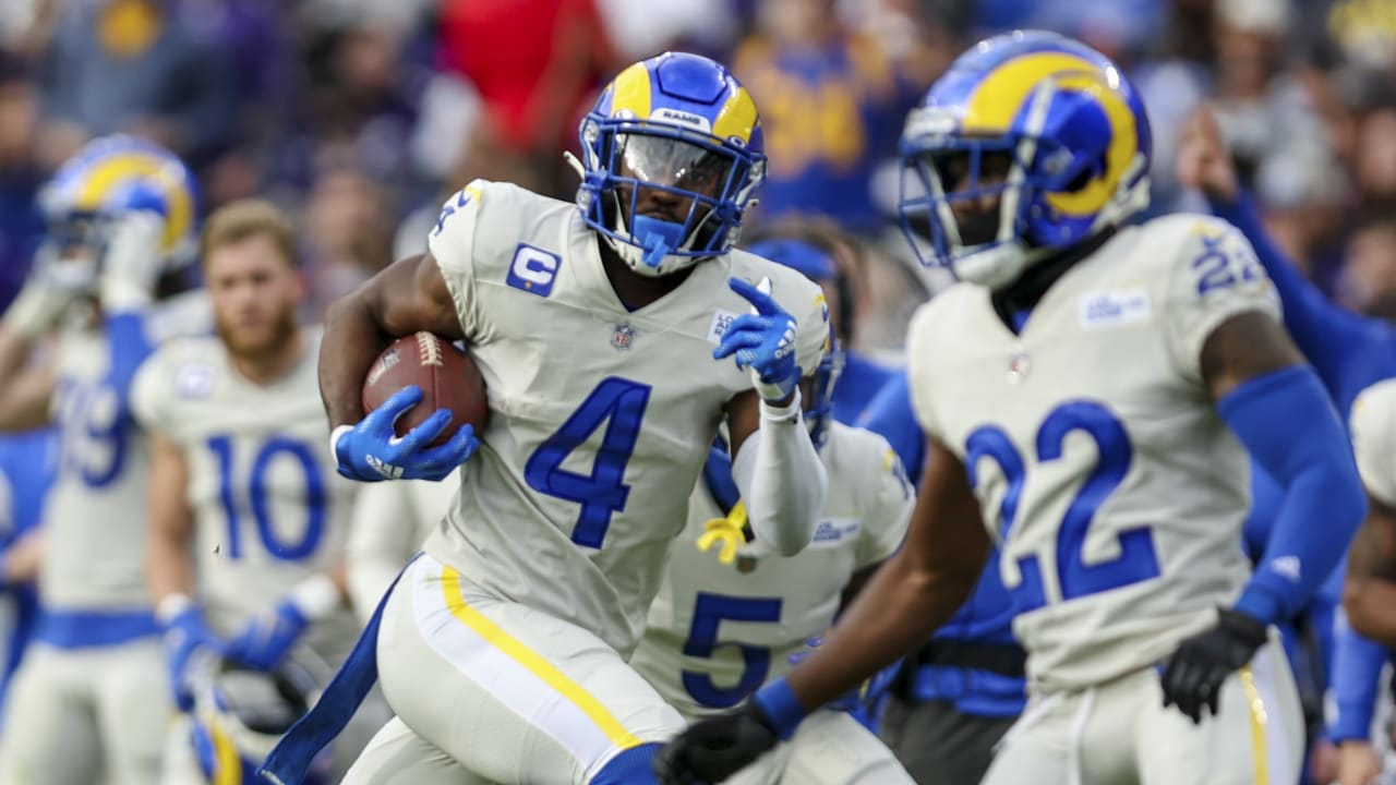 Los Angeles Rams safety Jordan Fuller ball-hawk's INT on Baltimore ...