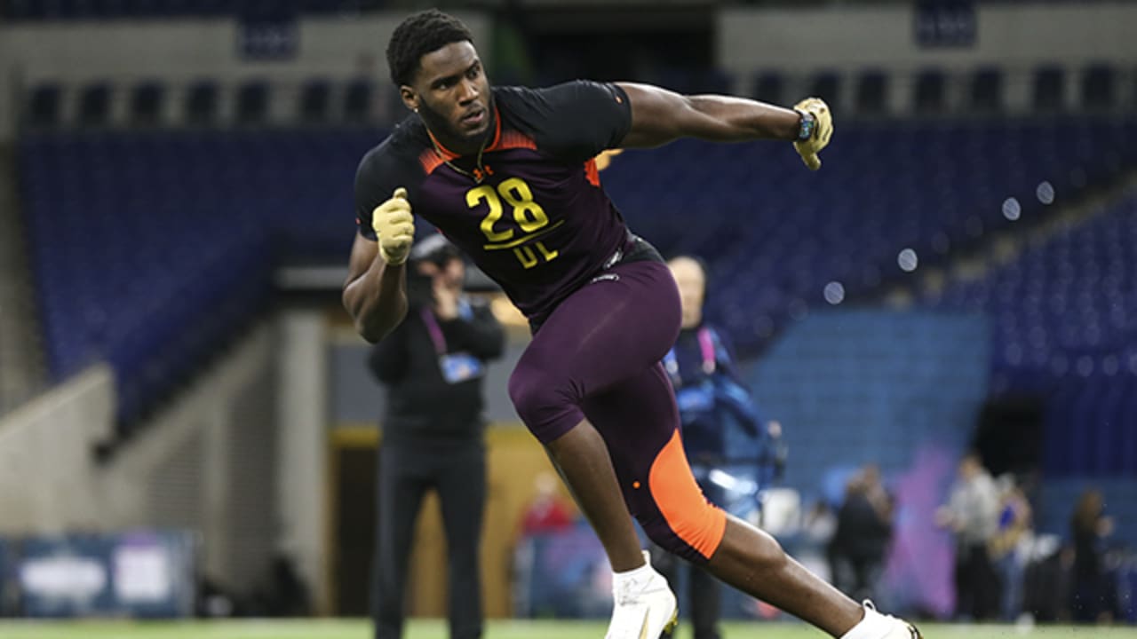 Florida State defensive end Brian Burns makes incredibly athletic catch ...