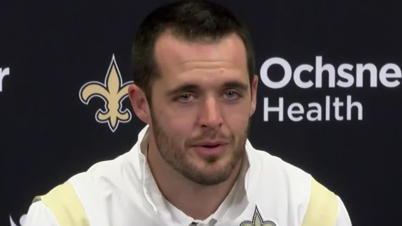 New Orleans Saints quarterback Derek Carr on home feeling he's received ...