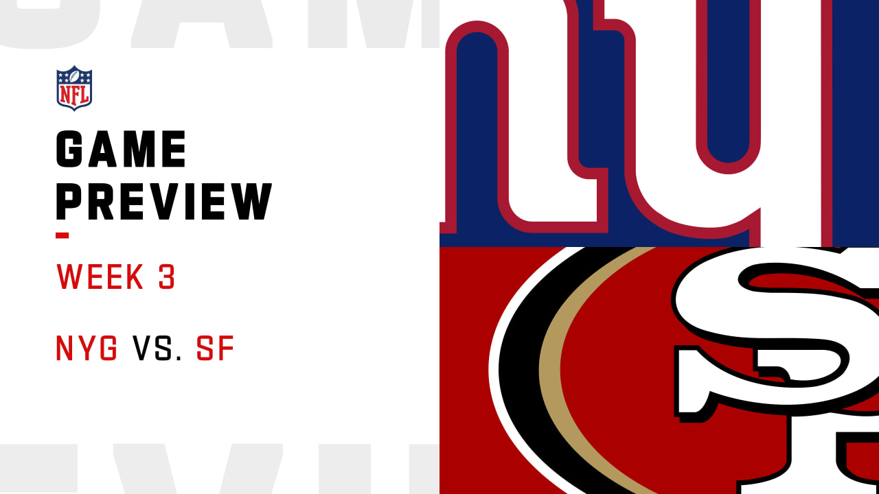 New York Giants vs. San Francisco 49ers preview | Week 3