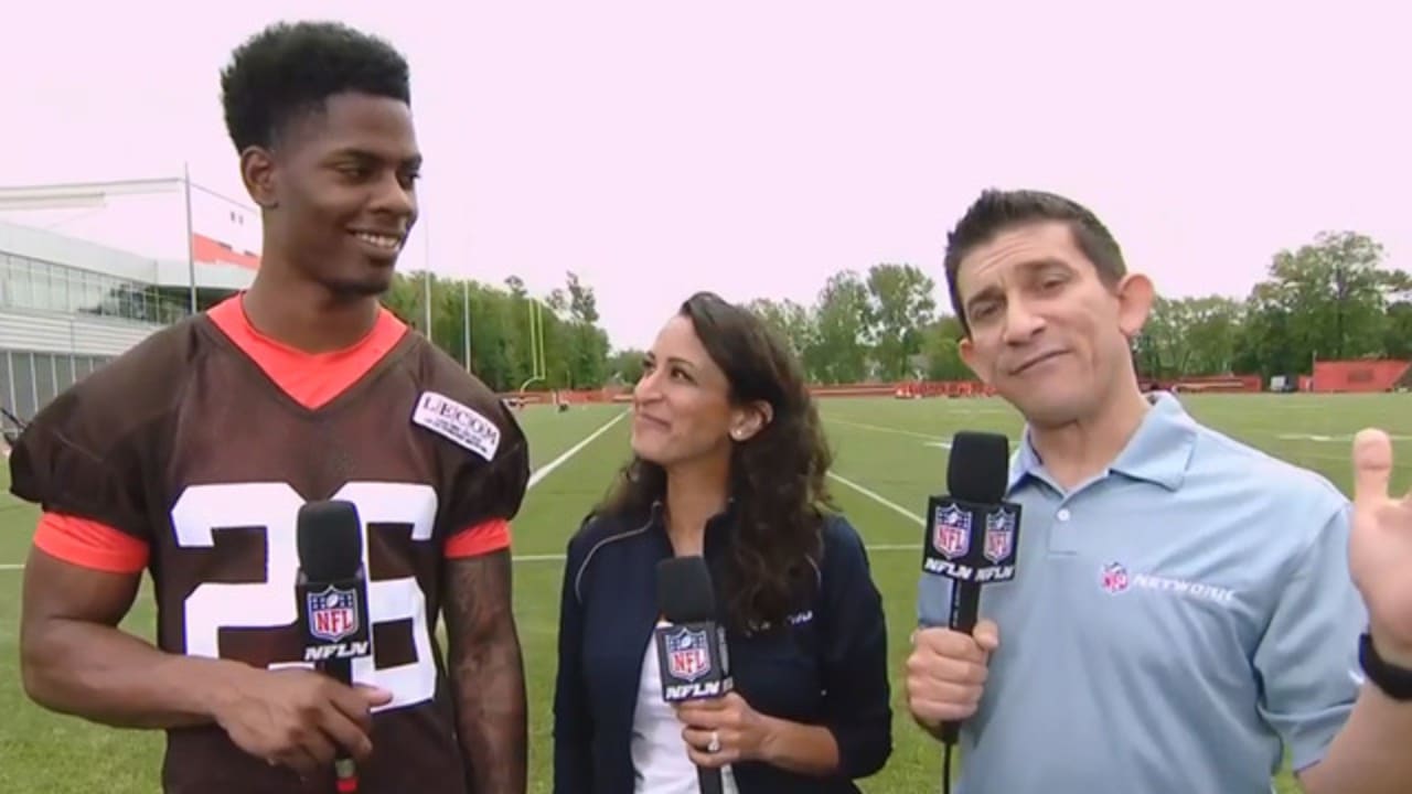 Browns corner back Greedy Williams talks about building Louisiana State ...