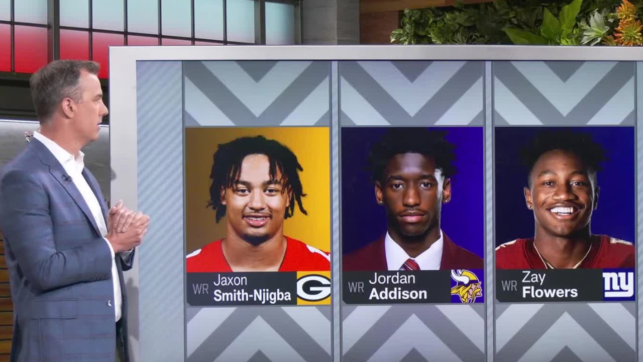 1st Round Wide Receivers' Stock Values | Stock Up, Stock Down presented ...