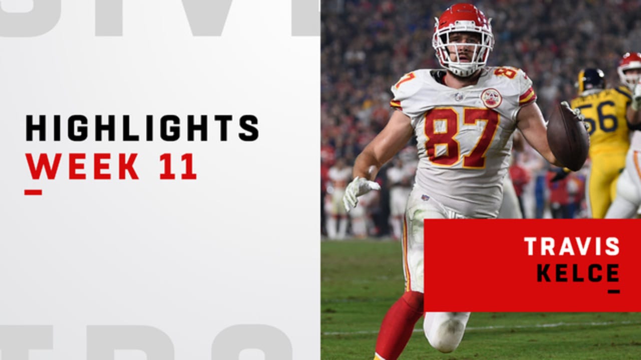 Every Travis Kelce catch vs. Rams | Week 11 Every Travis Kelce catch vs. Rams | Week 11