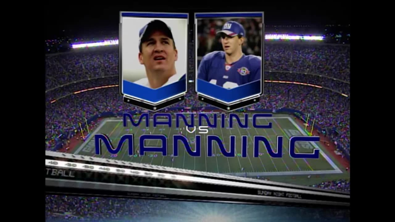'The Manning Bowl' | Colts vs. Giants, 2006