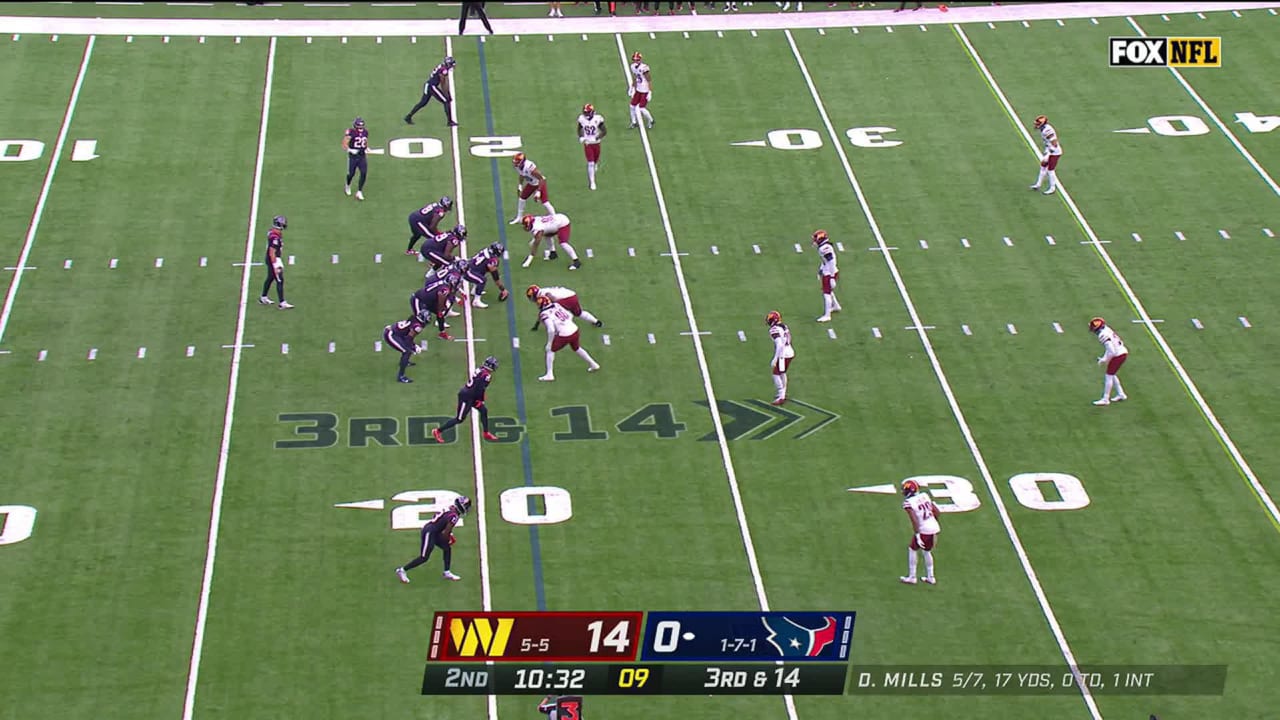 Washington Commanders defensive end Montez Sweat clamps down on Houston ...