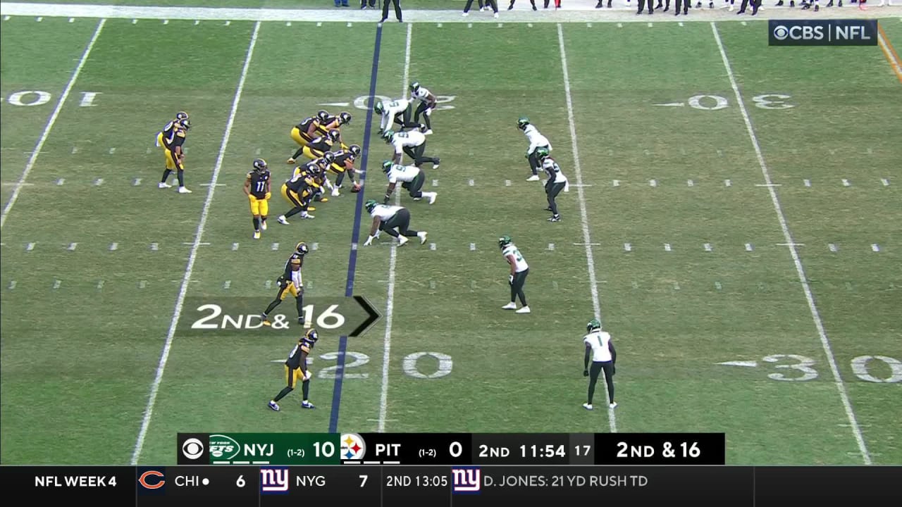 Pittsburgh Steelers wide receiver George Pickens breaks free from ...