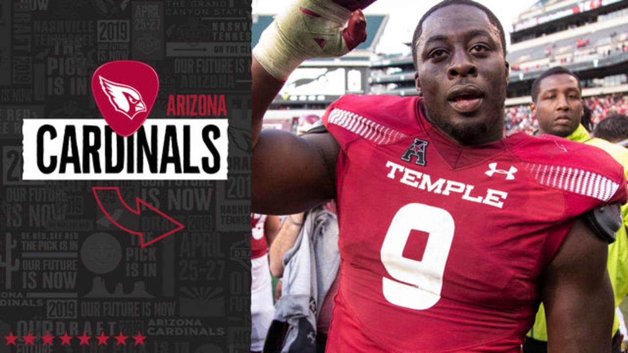 Arizona Cardinals select Temple defensive lineman Michael Dogbe No. 249 ...