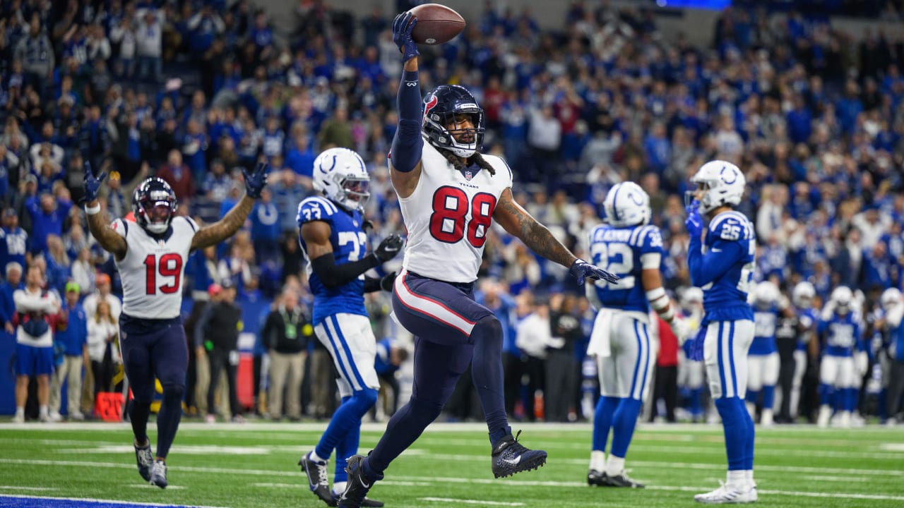 Houston Texans tight end Jordan Akins' best plays from 2-TD game | Week 18