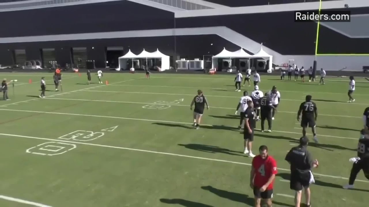 ICYMI: Las Vegas rookie wide receiver Henry Ruggs III makes one-handed ...
