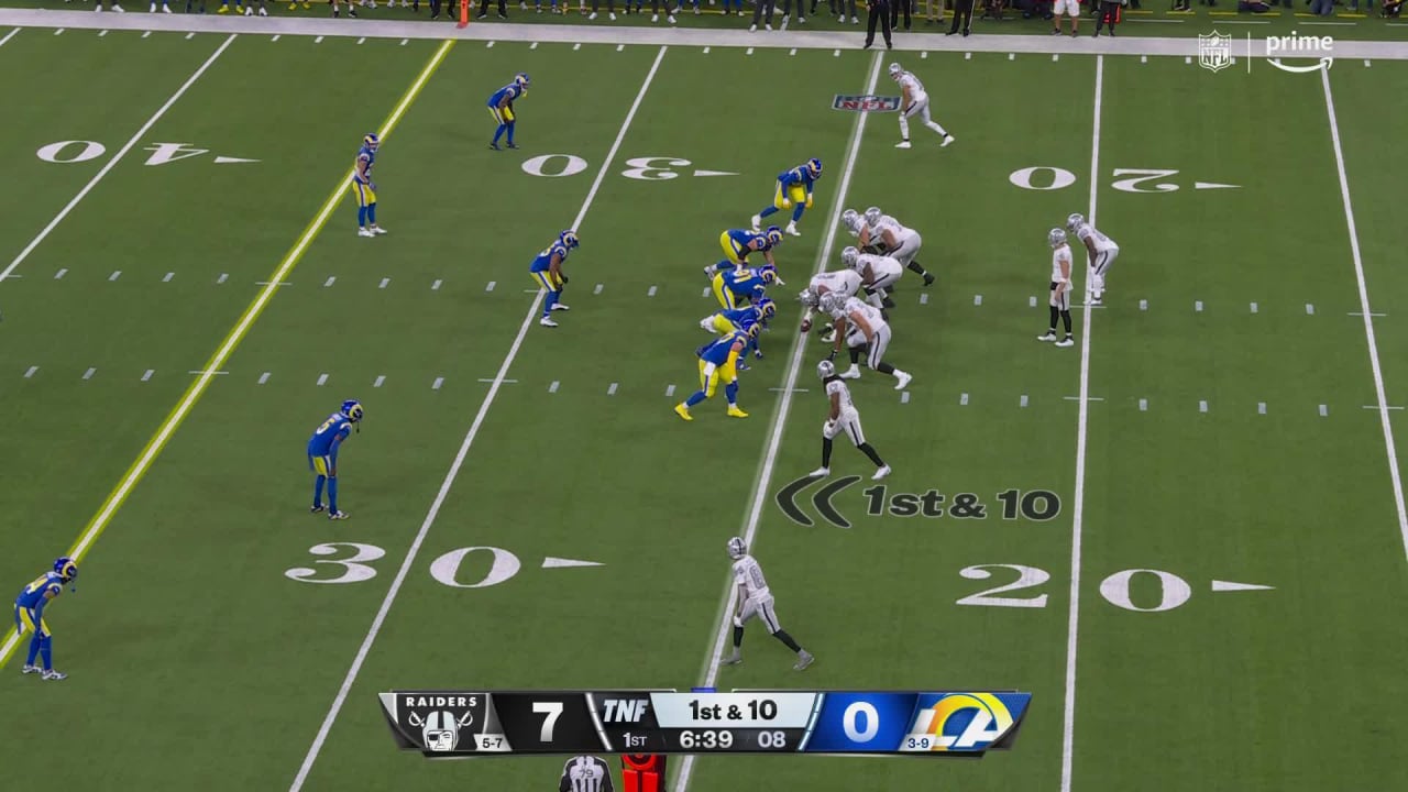 Los Angeles Rams cornerback Ramsey emphatically bats down Las Vegas ...