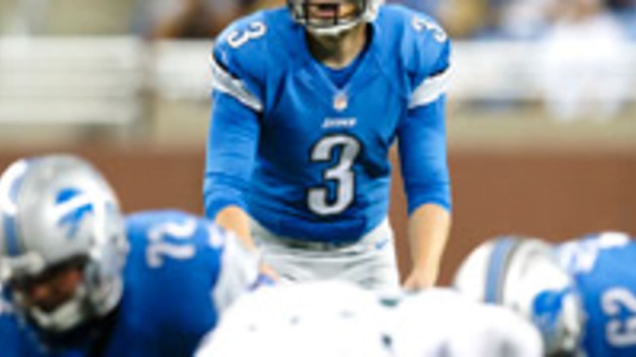 Havard Rugland works out for Green Bay Packers