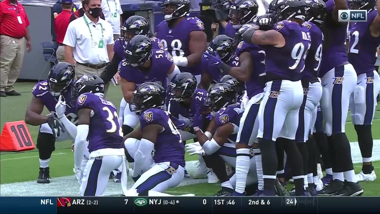 Baltimore Ravens defense pressure Cincinnati Bengals quarterback Joe ...