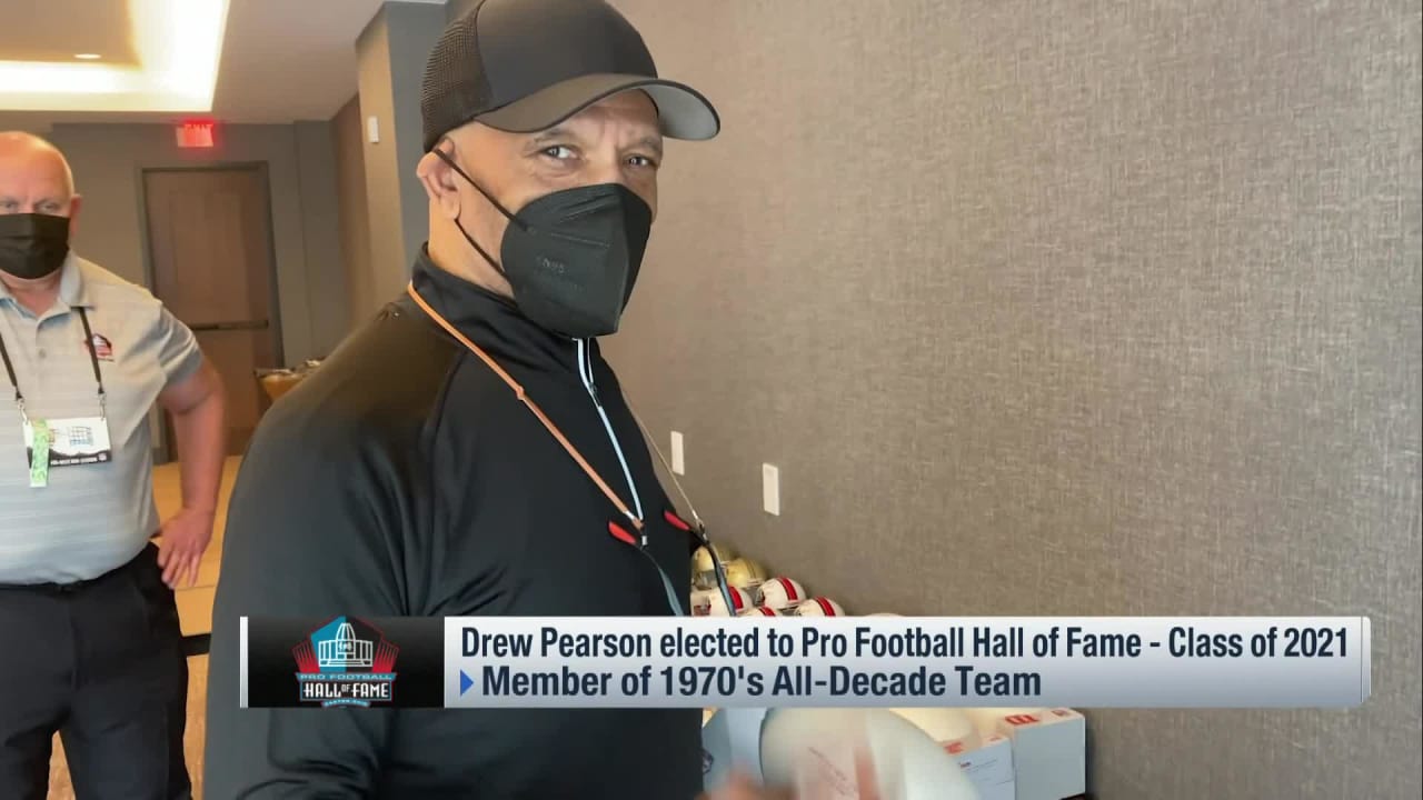 Former NFL wide receiver Drew Pearson shares his reaction to being ...