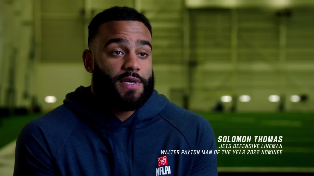 New York Jets defensive tackle Solomon Thomas discusses what his Walter ...