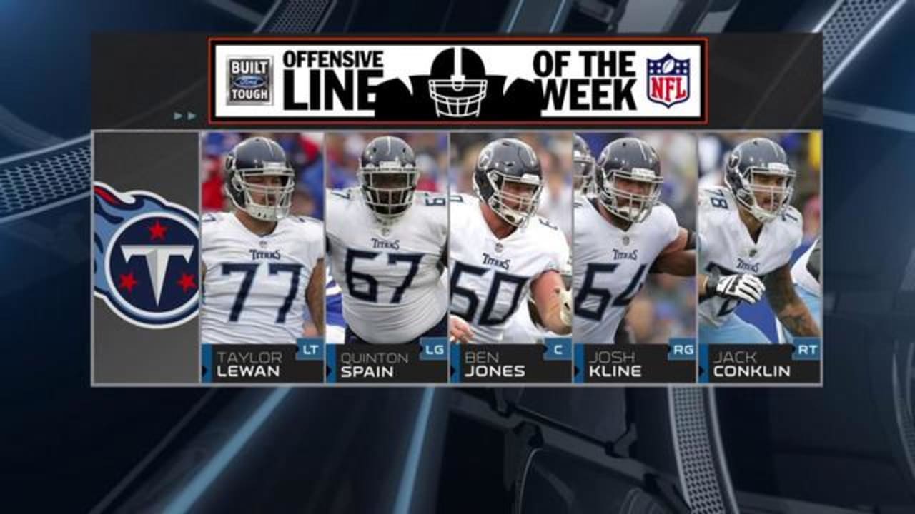 Tennessee Titans | Week 14: Offensive Line of the Week