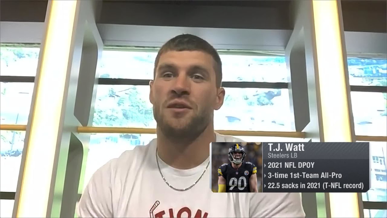 Exclusive T.J. Watt interview before Week 1 vs. 49ers | 'NFL Kickoff ...
