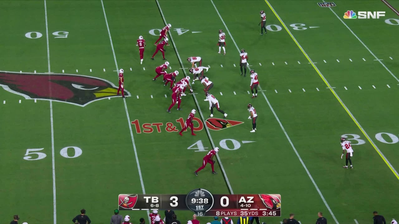 Arizona Cardinals wide receiver Greg Dortch bounces off defender for 23 ...