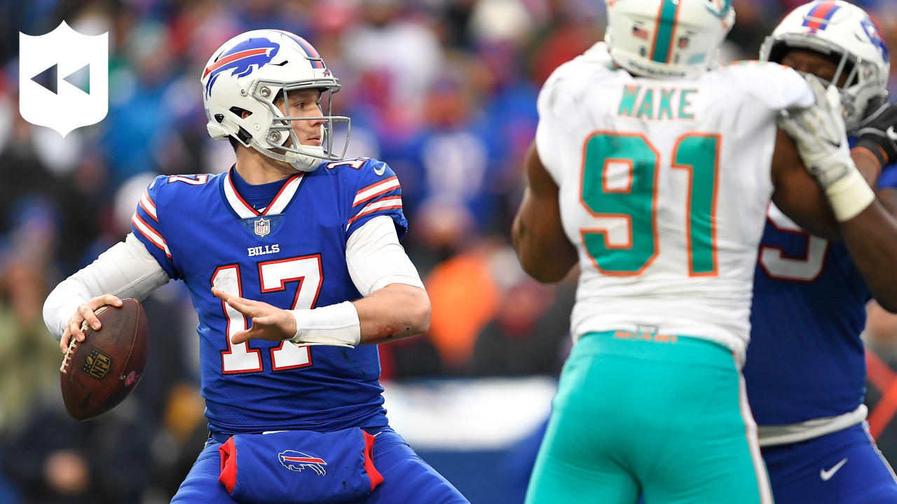 Relive Josh Allen’s 5-TD game as rookie vs. Dolphins | NFL Throwback
