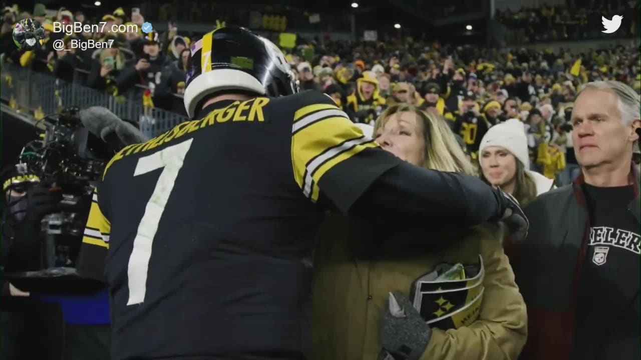 Pittsburgh Steelers quarterback Big Ben Roethlisberger says farewell to ...
