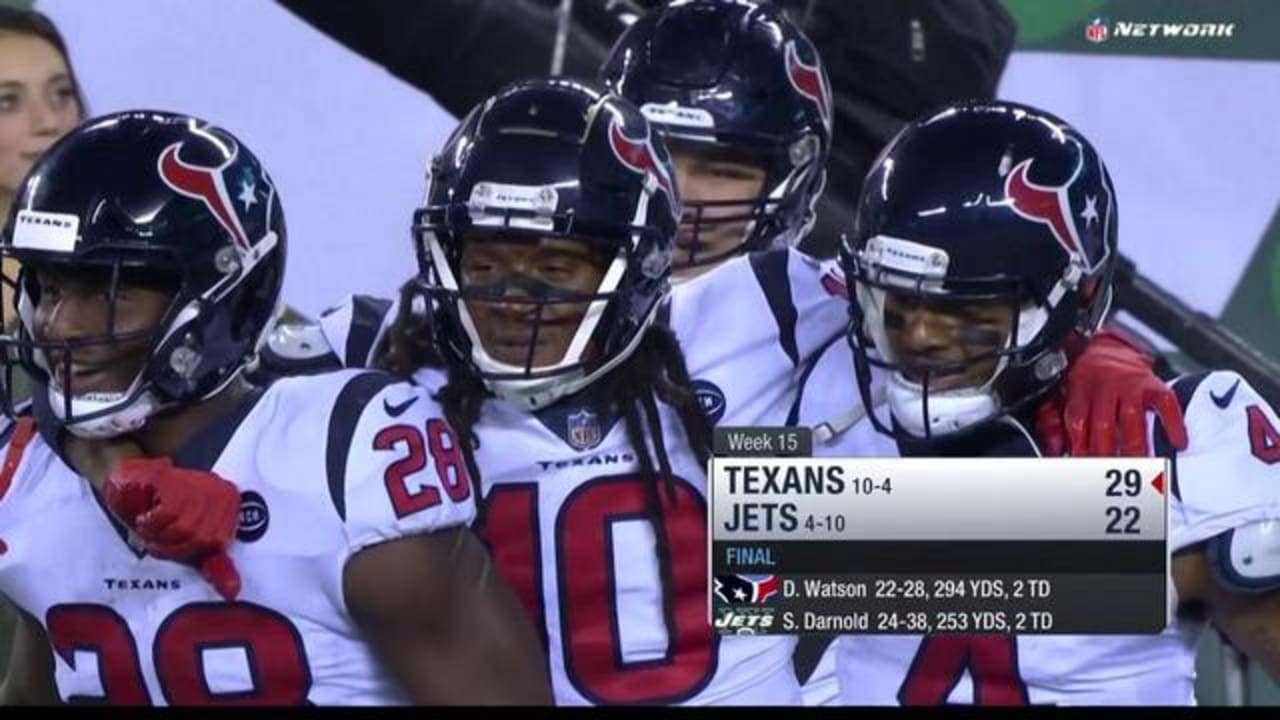 Texans players break down Week 15 win in New York
