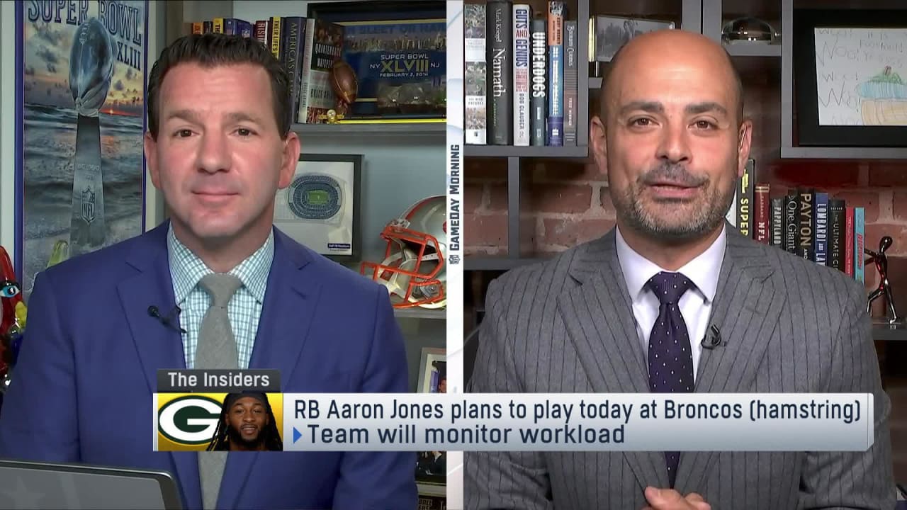 NFL Network's Mike Garafolo: Green Bay Packers running back Aaron Jones expected to play vs ...