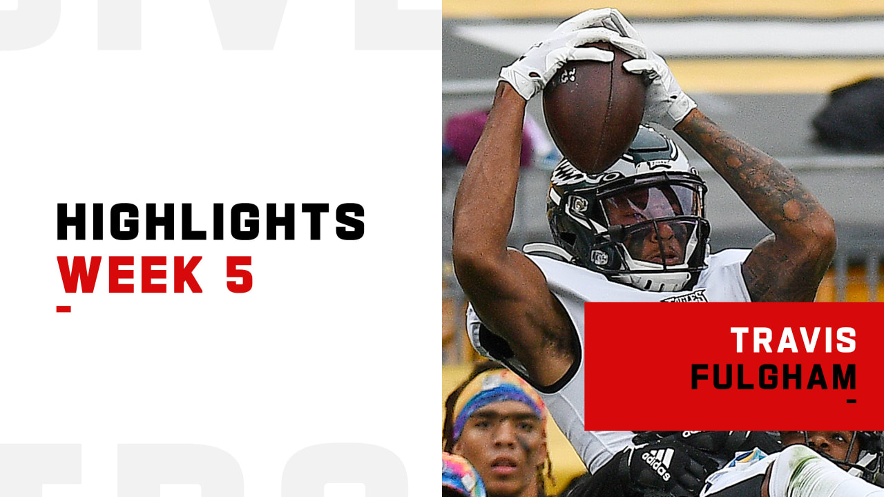 Every Philadelphia Eagles wide receiver Travis Fulgham catch from 152 ...