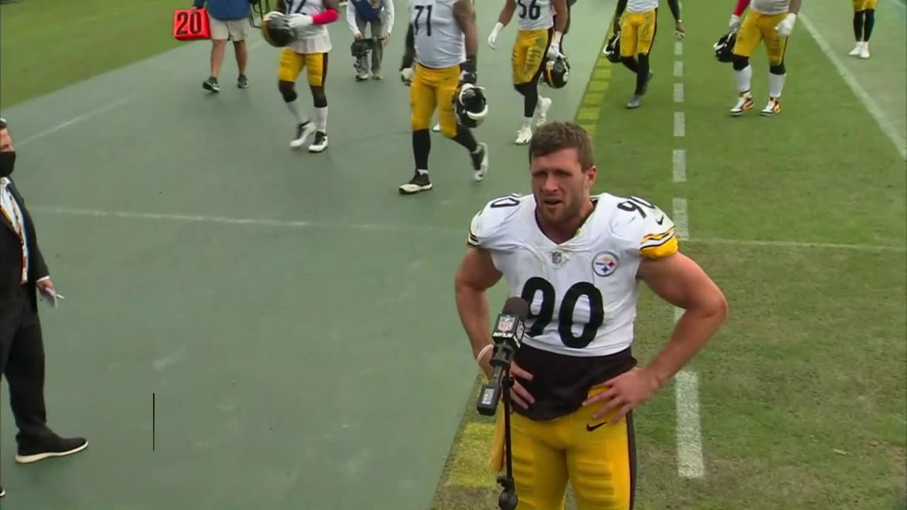 Pittsburgh Steelers linebacker T.J. Watt on grueling win vs. Tennessee ...