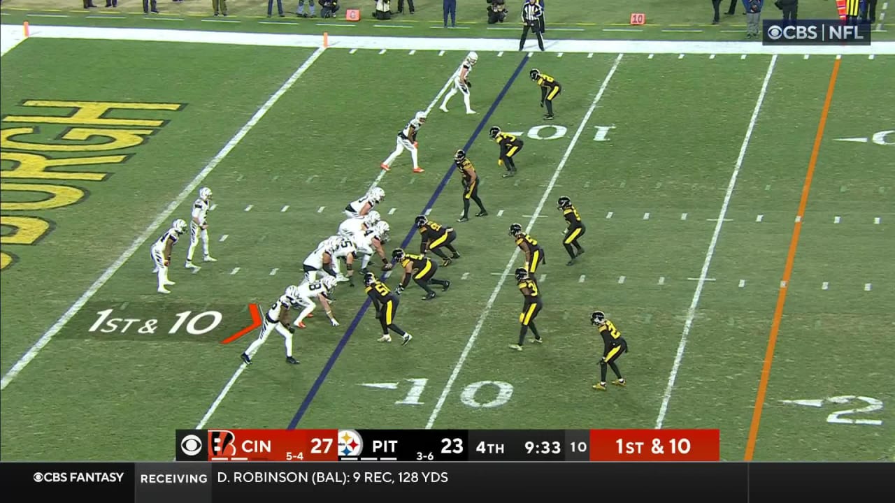 Cincinnati Bengals wide receiver Tyler Boyd adjusts to quarterback Joe ...