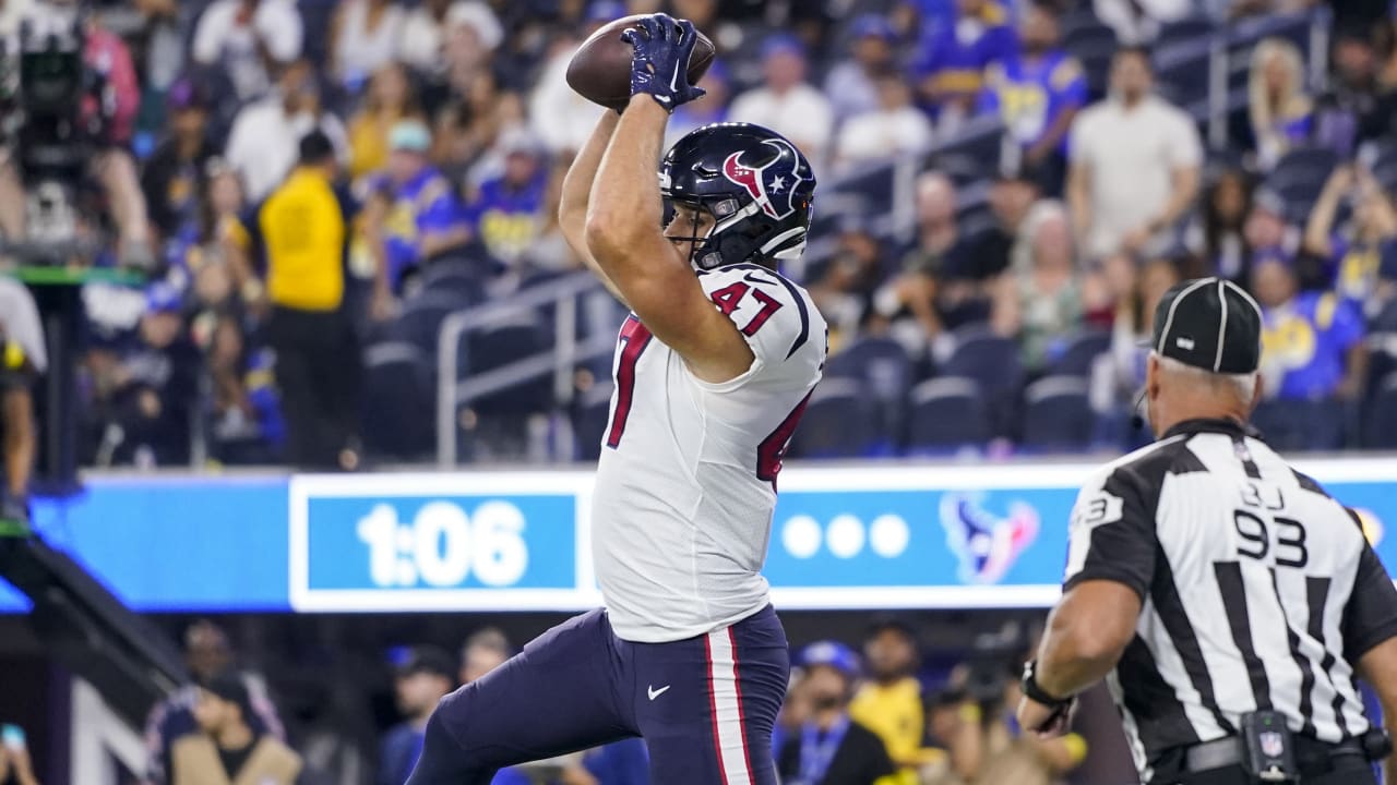 Houston Texans tight end Mason Schreck's toe-dragging TD catch puts ...