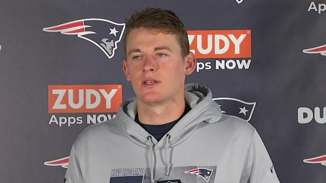 New England Patriots rookie quarterback Mac Jones on his team's ...