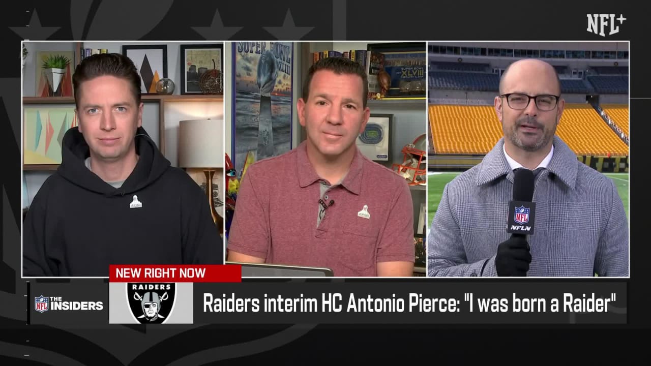Expectations for Antonio Pierce as Las Vegas Raiders' interim HC | 'The Insiders'