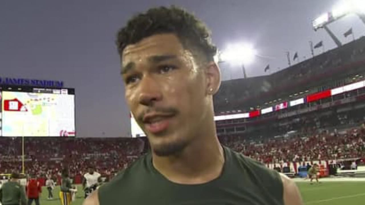 Green Bay Packers wide receiver Allen Lazard discusses Packers' win ...