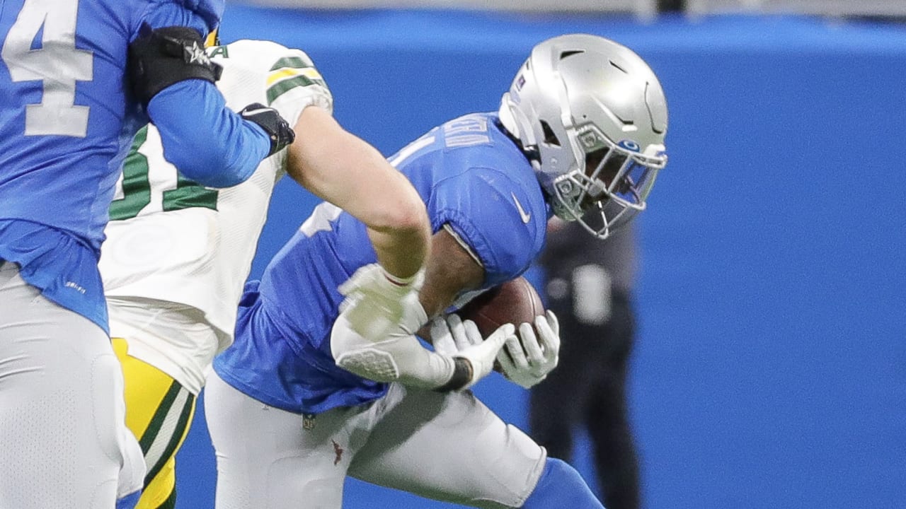 Detroit Lions safety Tracy Walker III's last-minute INT vs. Green Bay ...