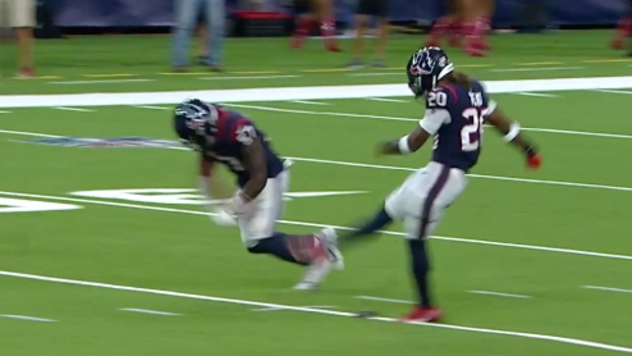 Houston Texans safety Justin Reid booms opening kickoff vs. Tampa Bay ...
