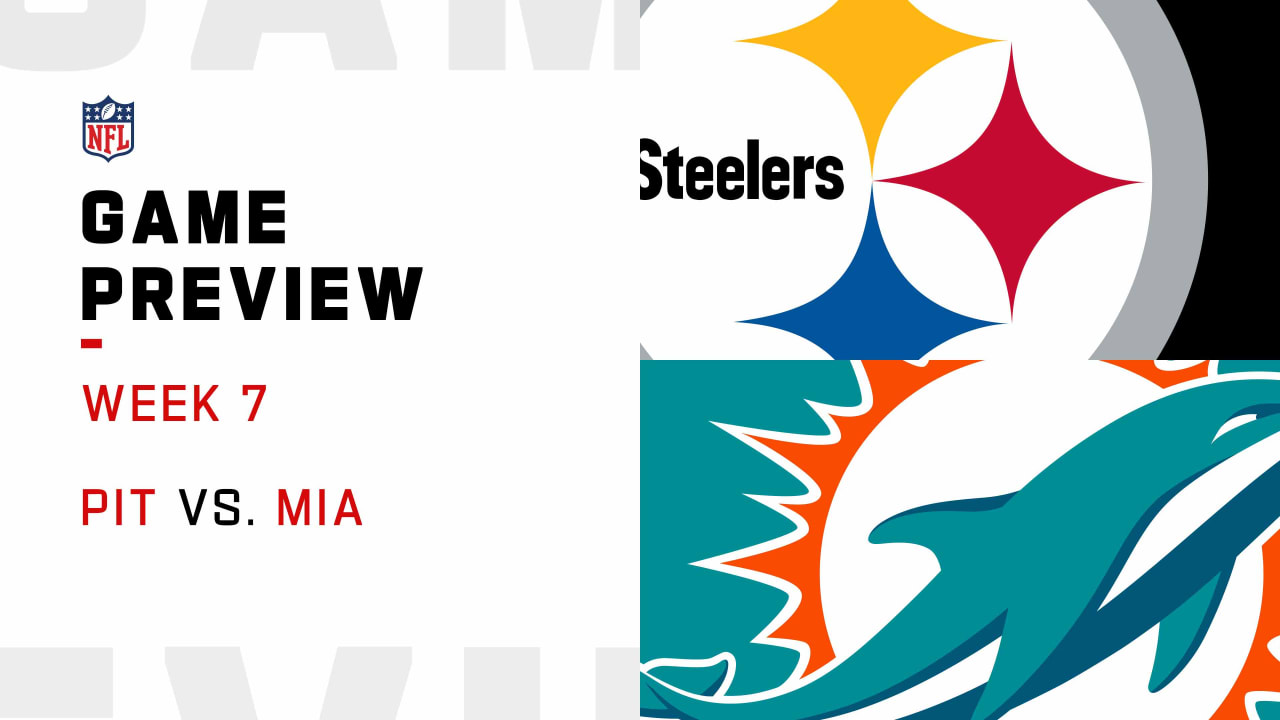 Pittsburgh Steelers vs. Miami Dolphins preview | Week 7