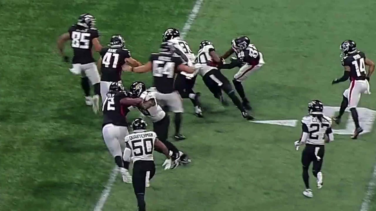 Jacksonville Jaguars safety Daniel Thomas snags interception on Atlanta ...