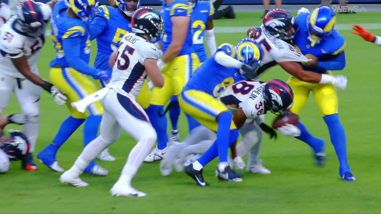 Running back Jaleel McLaughlin caps Denver Broncos' impressive opening ...