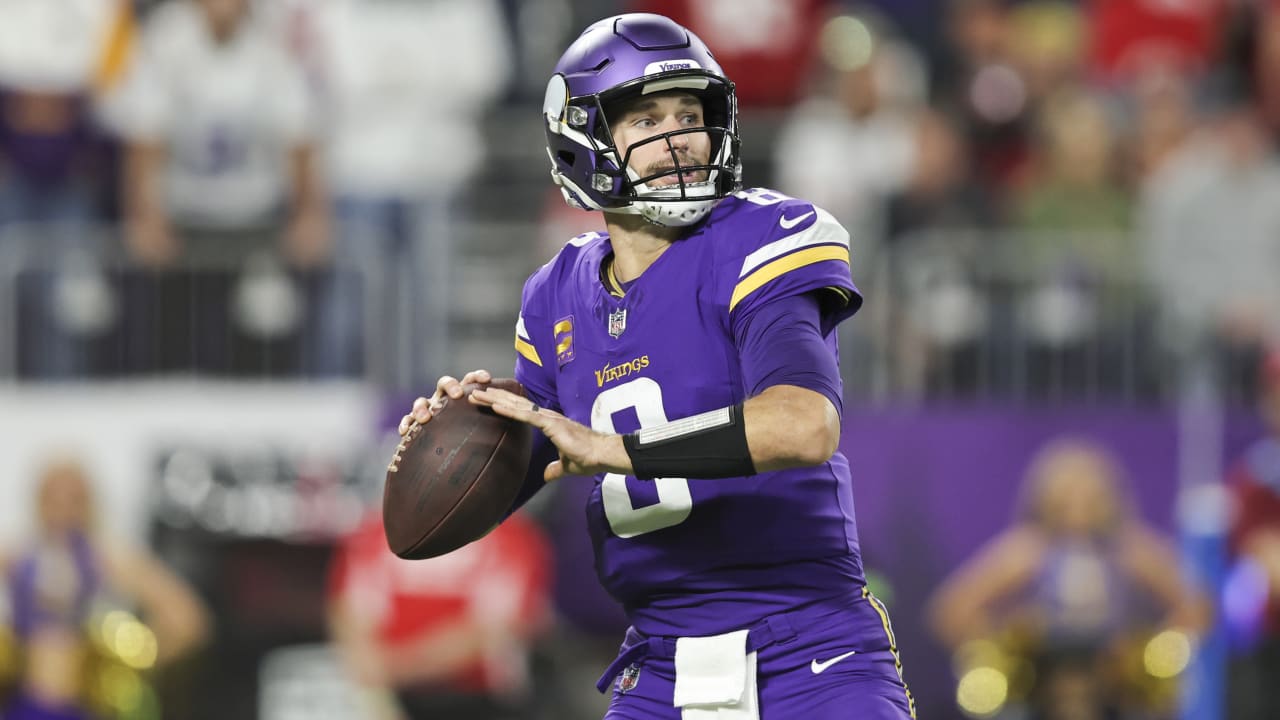 Minnesota Vikings quarterback Kirk Cousins channels Eli Manning as he ...