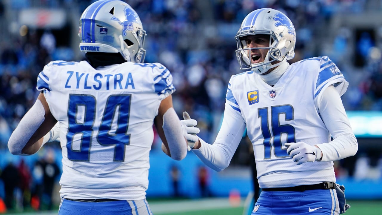Hat-trick TD! Detroit Lions tight end Shane Zylstra reels in third ...
