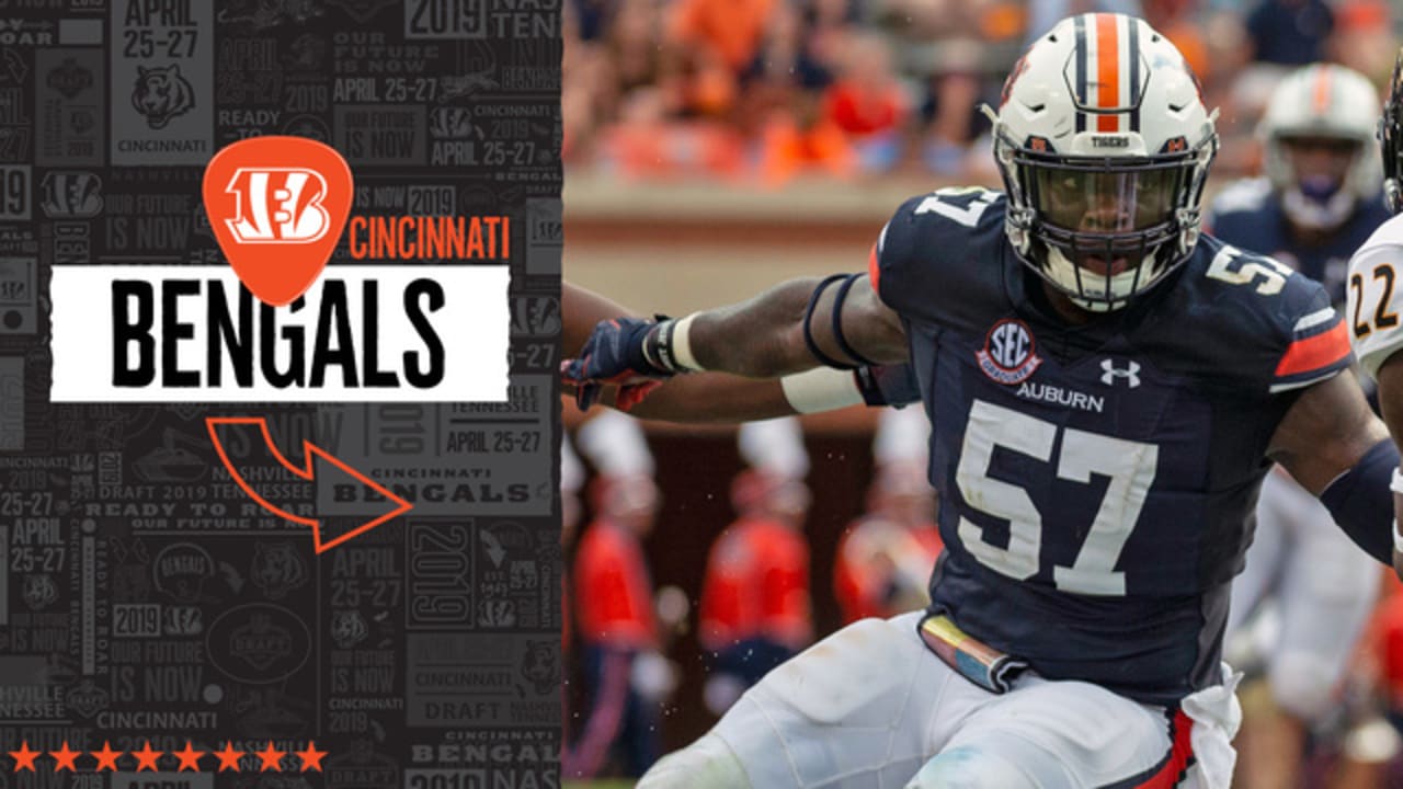 Cincinnati Bengals select Auburn linebacker Deshaun Davis No. 210 in ...