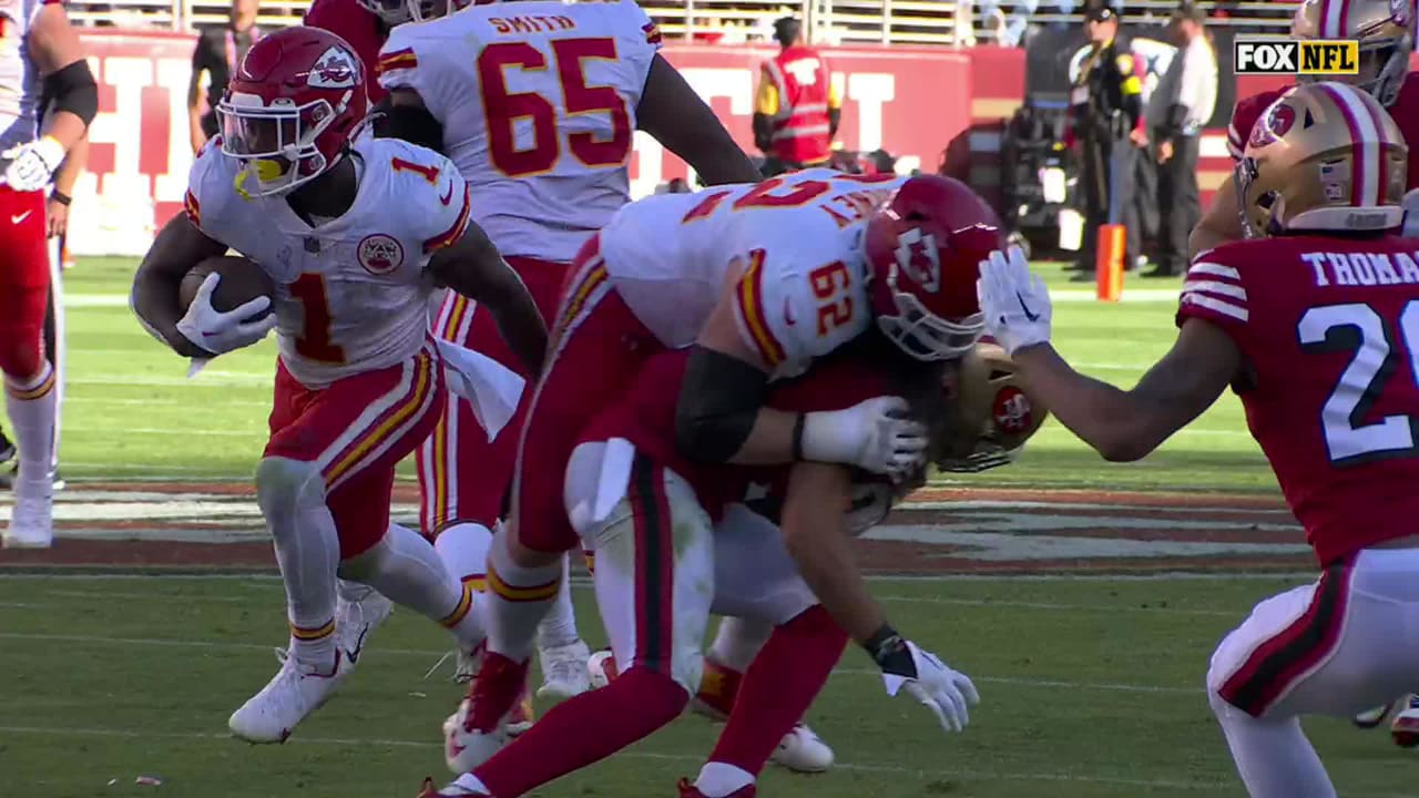 Kansas City Chiefs burn San Francisco 49ers with 34-yard screen pass on ...