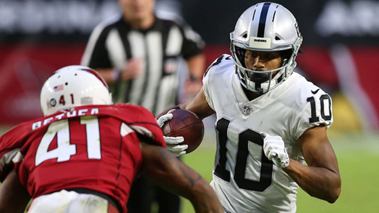 Seth Roberts uses speed on a 20-yard catch-and-run