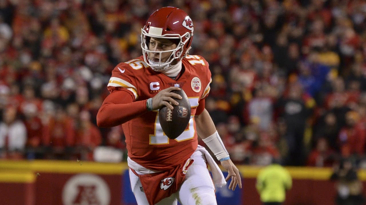 Kansas City Chiefs quarterback Patrick Mahomes' 34-yard run vs. Buffalo ...