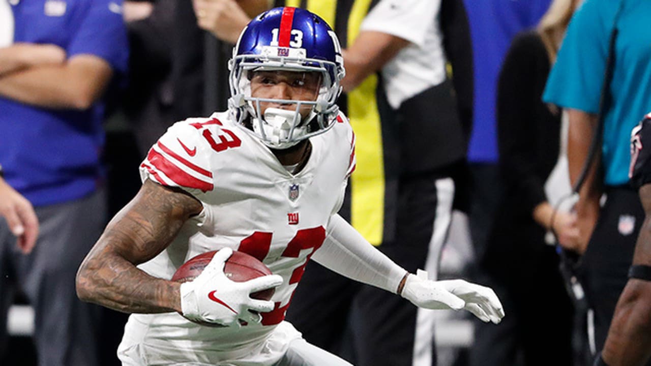 OBJ tip-toes along sideline for first down catch