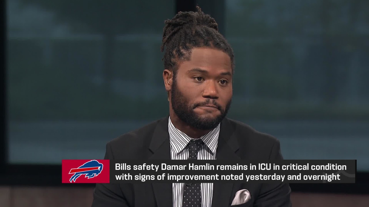 NFL Network's Michael Robinson gets emotional as he relates to Buffalo ...